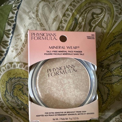 Physicians Formula Mineral Wear Pressed Powder (talc-free) Light Beige ...
