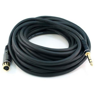 Monoprice Premier Series 1/4 Inch (trs) Male To Male Cable Cord - 10 ...