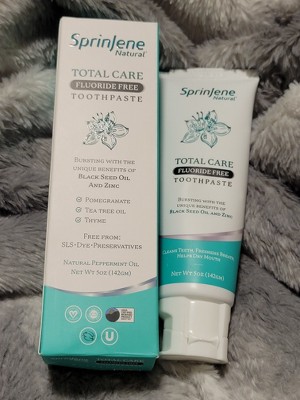 Sprinjene Natural Total Care Cavity Protection Toothpaste - 5oz/2ct ...