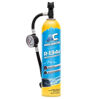 Avalanche 18oz R134a Refrigerant Blue: Automotive Refrigerant, 134a ...