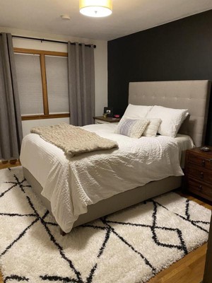 Dolante Queen Upholstered Bed Beige - Signature Design By Ashley : Target