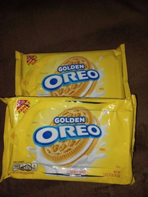 Oreo Fresh Stacks Golden Sandwich Cookies Travel Snacks - 8.05oz : Target