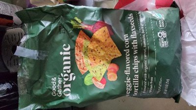 Organic Veggie Tortilla Chips - 10oz - Good & Gather™ : Target