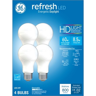 Ge Household Lighting Soft White 60w Replacement Led Frosted Indoor Non ...