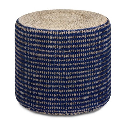 Jordi Round Braided Pouf - Wyndenhall : Target