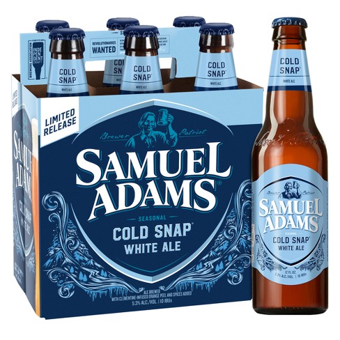 Samuel Adams Cold Snap Seasonal Beer - 6pk/12 Fl Oz Bottles : Target