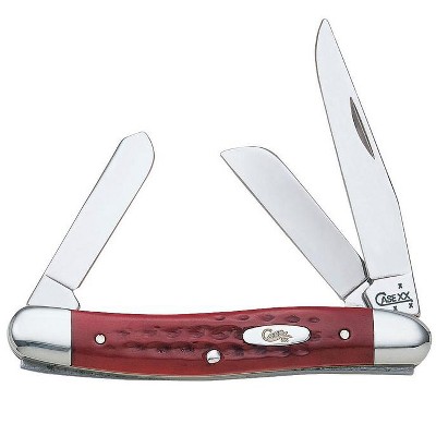 Case Med Stockman Red Stainless Steel 3.5 In. Pocket Knife : Target