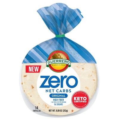 Guerrero Zero Net Carb Tortilla -14ct/8.89oz : Target