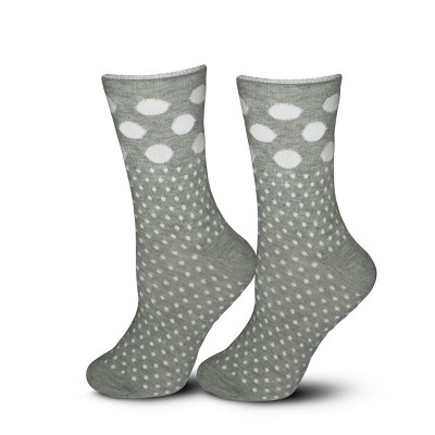 Lechery Women's Small-dot Pattern Socks (1 Pair) - One Size, Grey : Target