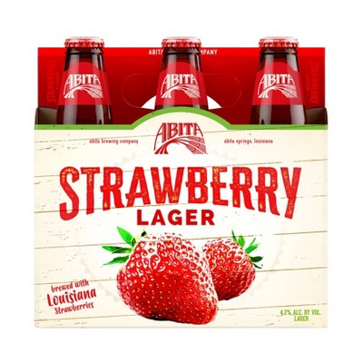 Abita Strawberry Lager Beer – 6pk/12 fl oz Bottles – Target Inventory ...