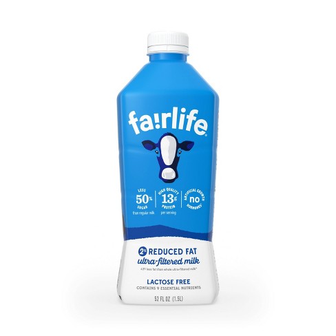 Fairlife Lactose-free 2% Milk - 52 Fl Oz : Target