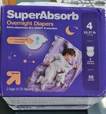 Disposable Overnight Diapers Giant Pack - Size 6 - 42ct - Up & Up™ : Target
