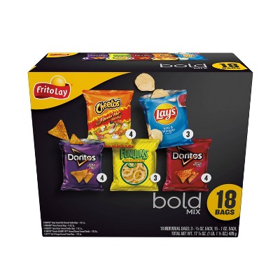 Frito-lay Variety Pack Bold Mix - 18ct : Target