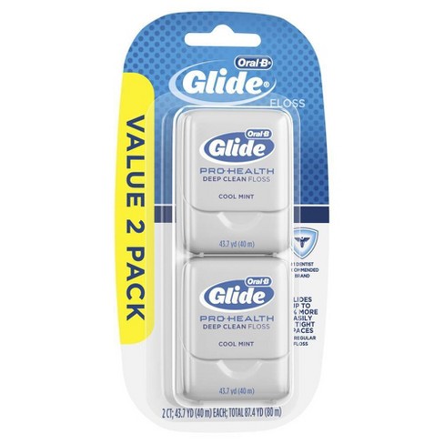 Oral-b Glide Pro-health Deep Clean Dental Floss Cool Mint : Target