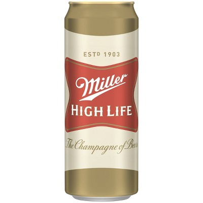 Miller High Life Beer - 24 Fl Oz Can : Target