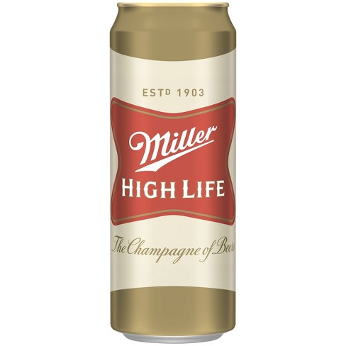 Miller High Life Beer - 24 Fl Oz Can : Target