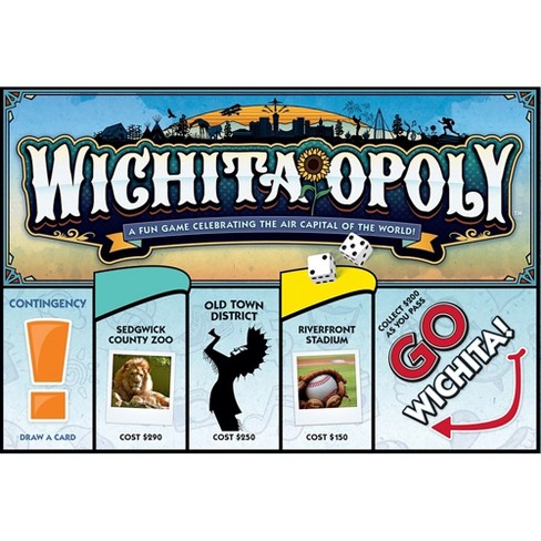 Late For The Sky: Wichita-opoly Monopoly Board Game : Target