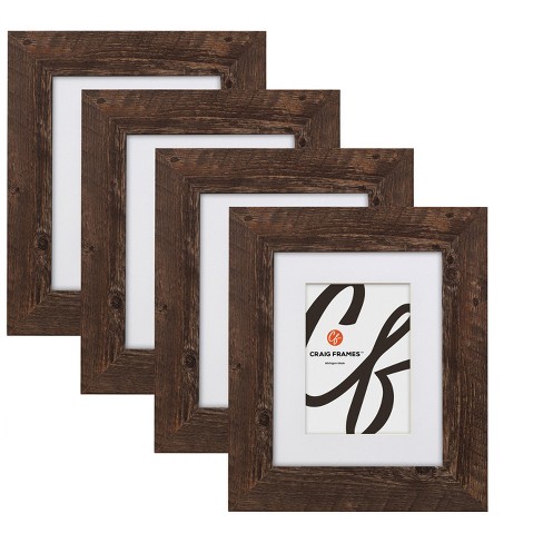 Craig Frames American Barn 12x15 Inch Brown Barnwood Picture Frame Set ...