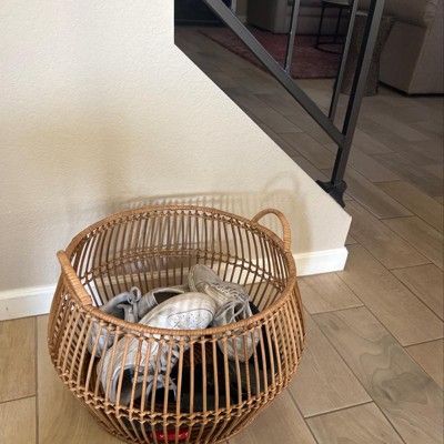 Round Decorative Baskets Natural - Threshold™ : Target
