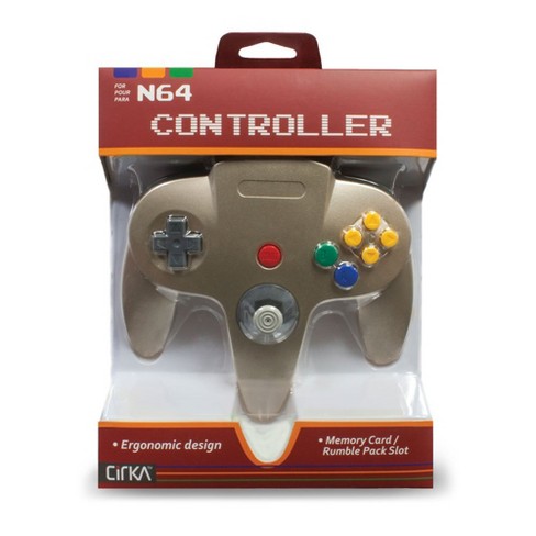 Cirka Controller For N64 (gold) : Target