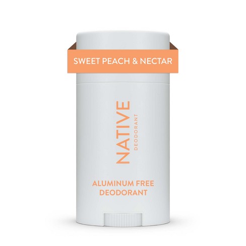 Native Deodorant - Sweet Peach & Nectar - Aluminum Free - 2.65 Oz : Target