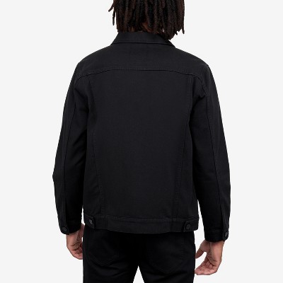 X RAY Men's Denim Jacket in JET BLACK Size Medium : Target