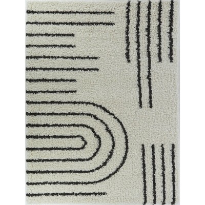 7'10"x10' Vincent Mid-century Modern Geometric Rug Black - Balta Rugs ...
