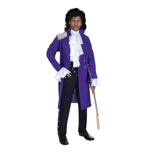 Underwraps Costumes Purple Rain Pop Star Costume | One Size : Target
