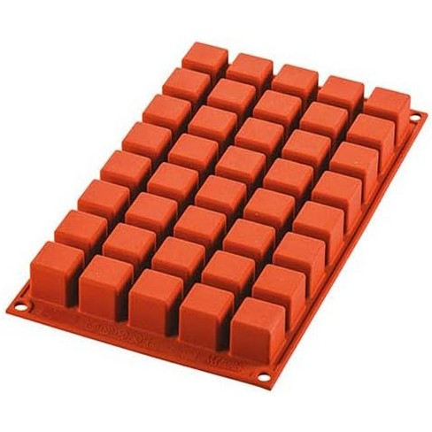 Silikomart Silicone Cube Mold .03 Oz, 24mm X 24mm X 24 Mm H, 40 ...