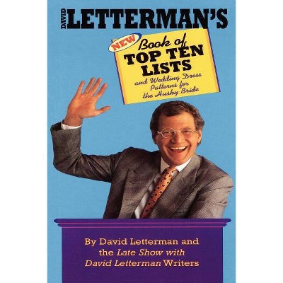 David Letterman's Book Of Top Ten Lists - By David Letterman & David ...