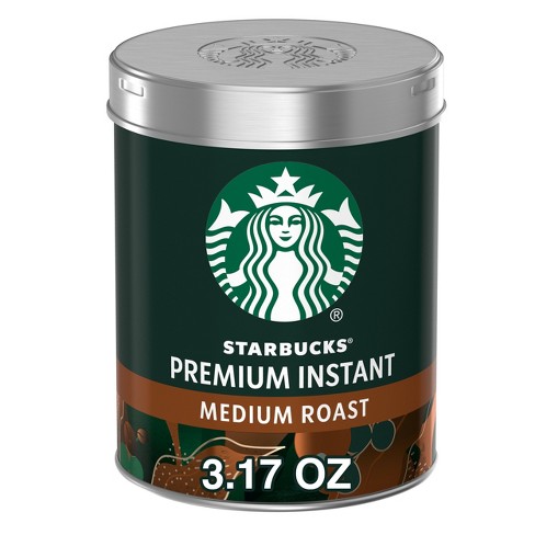 Starbucks Medium Roast Premium Instant Coffee - 3.17oz : Target