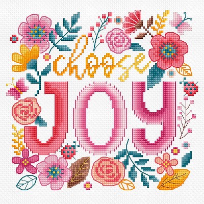 Letistitch Choose Joy L9913 Counted Cross Stitch Kit : Target