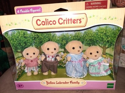 Calico Critters Yellow Labrador Family : Target