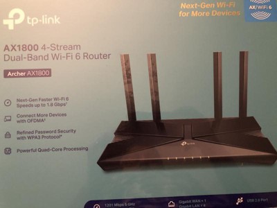 Tp-link Ax1800 Dual Band Router : Target