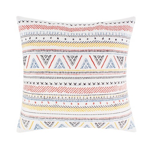 Mills - Multi Stripes Decorative Pillow - Levtex Home : Target