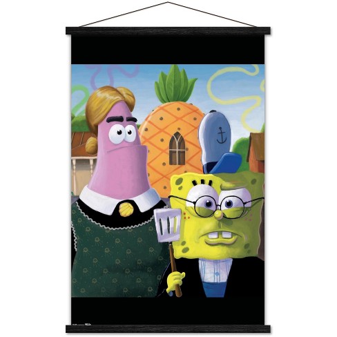 Trends International Nickelodeon Spongebob - American Gothic Magnetic ...