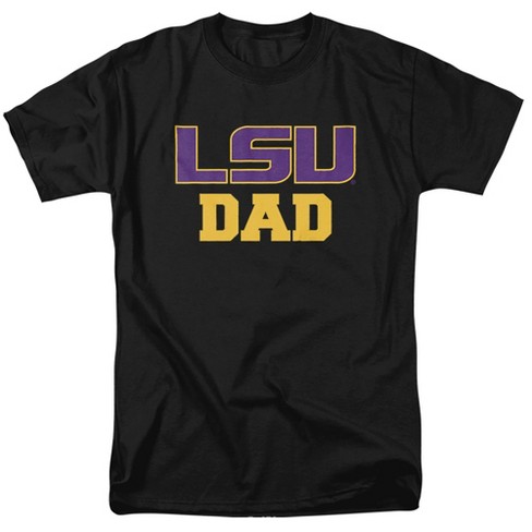 Louisiana State University Lsu Official Dad Unisex Adult T-shirt, Black ...