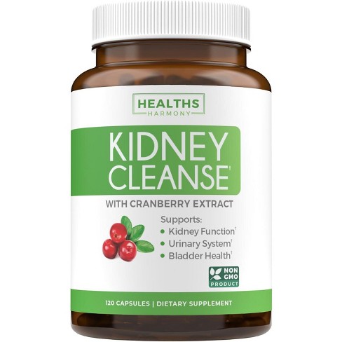 Kidney Cleanse Detox Capsules, Supports Urinary Tract & Bladder Control ...