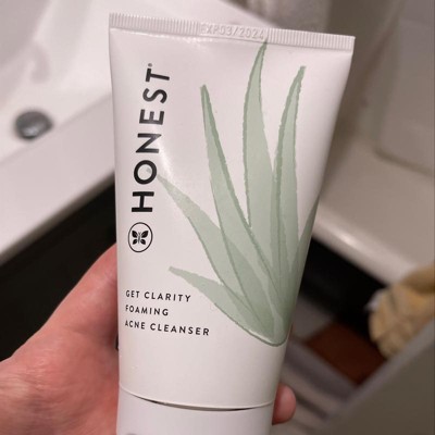 Honest Beauty Calm On Foaming Cream Cleanser With Hyaluronic Acid ...