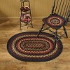 Park Designs Folk Art Braided Oval Rug 32" x 42" : Target
