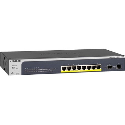 Netgear 8-port Gigabit Ethernet Poe+ Smart Managed Plus Switch ...