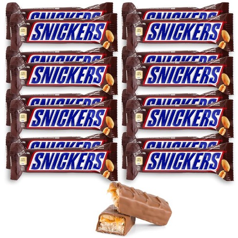 Snickers 12/16/24/36 Pack Full Size Single Chocolate Candy Bar 1.86oz ...