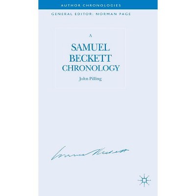 A Samuel Beckett Chronology - (author Chronologies) By J Pilling ...