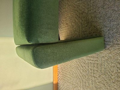 Kaia 47" Charcoal Upholstered Bench-the Pop Maison : Target