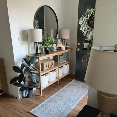 34" Round Decorative Wall Mirror - Threshold™ Designed With Studio ...