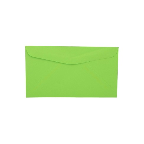 Jam Paper #6 3/4 Invitation Envelope 3 5/8" X 6 1/2" Light Green 1000 ...