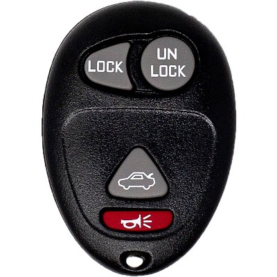 Car Keys Express Gm Keyless Entry Remote Case Gmrb-6th0re: Black ...
