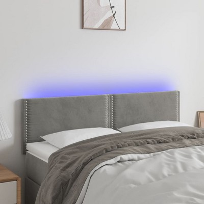 Vidaxl Led Headboard, Upholstered Headboard For Bed Home, Bed Headboard ...