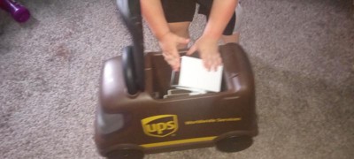 Radio Flyer Ups Delivery Truck Ride-on : Target