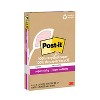 Post-it Recycled Super Sticky Notes 4"x6" Pastels : Target